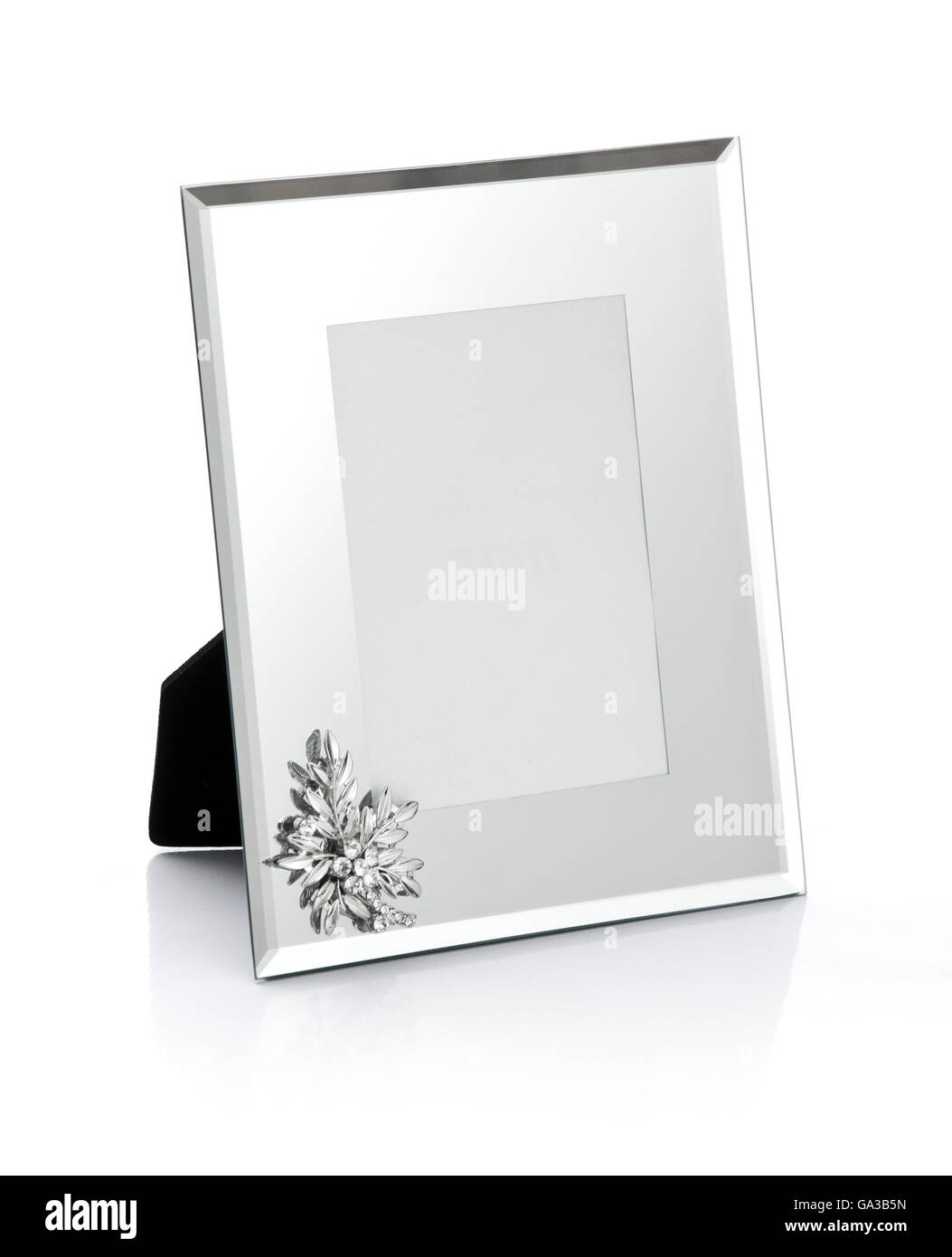 Blank Photo Frame Isolated on White Background Stock Photo - Alamy