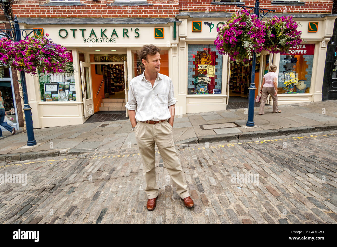 Businessman James Heneage, founder and MD of Ottakar's, a UK-based ...