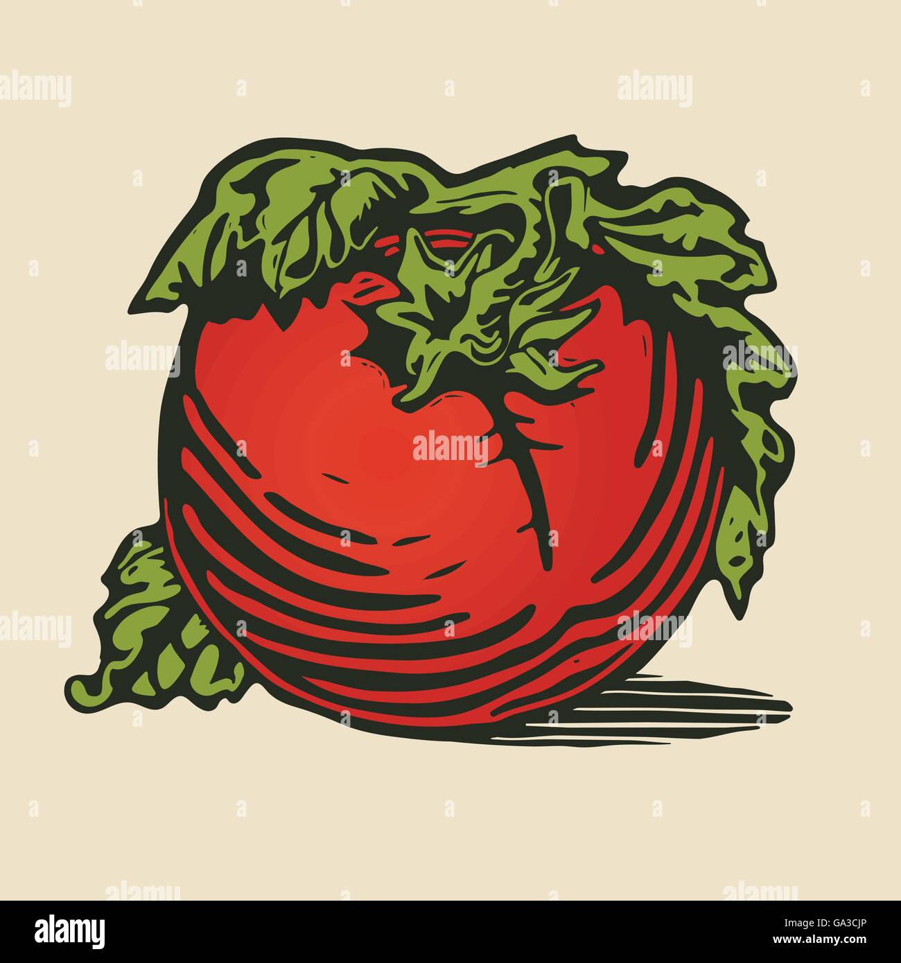 Sun illustration print hi-res stock photography and images - Alamy