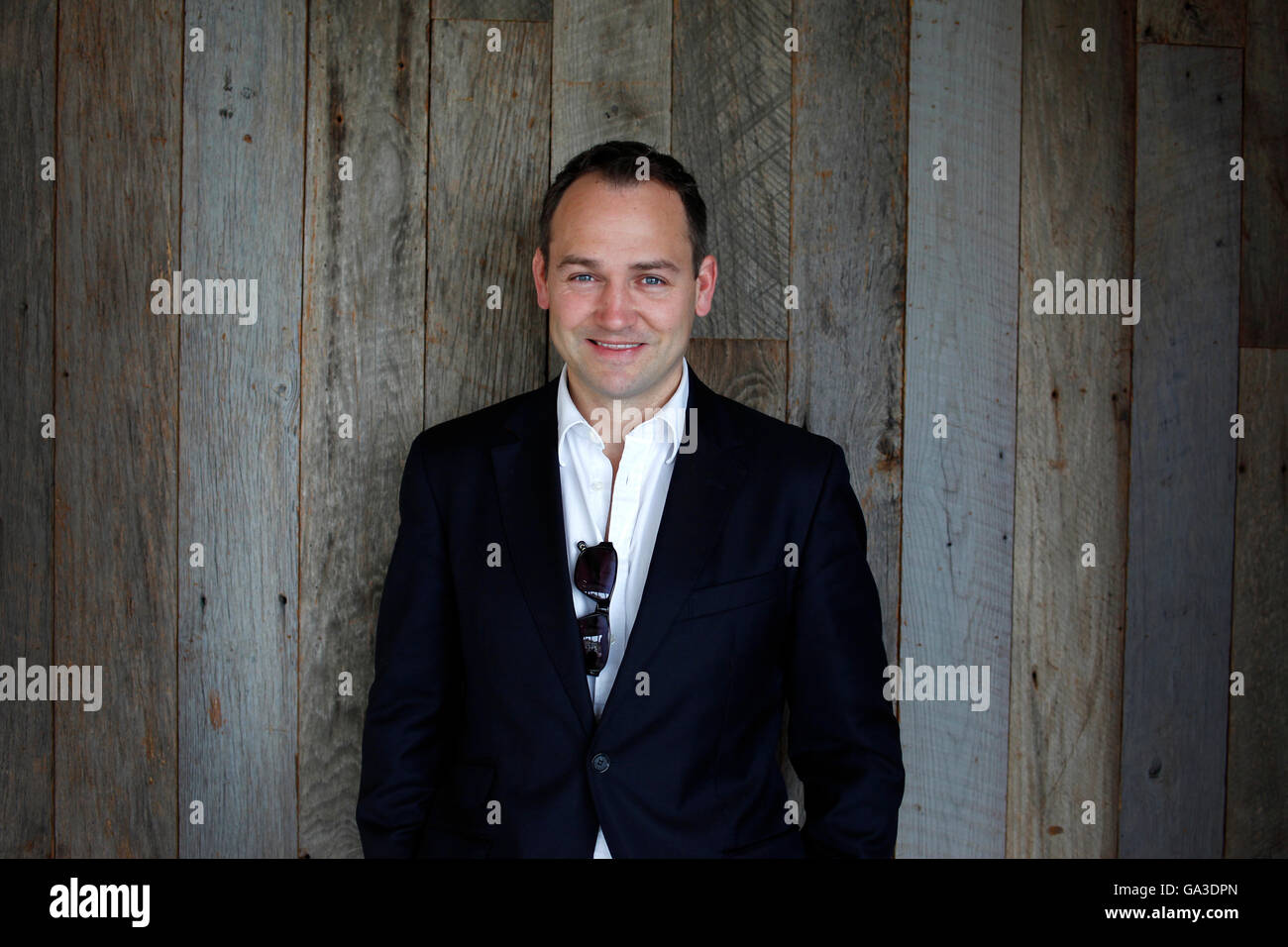 Ben Collins the former Stig in BBC TVs Top Gear Stock Photo - Alamy