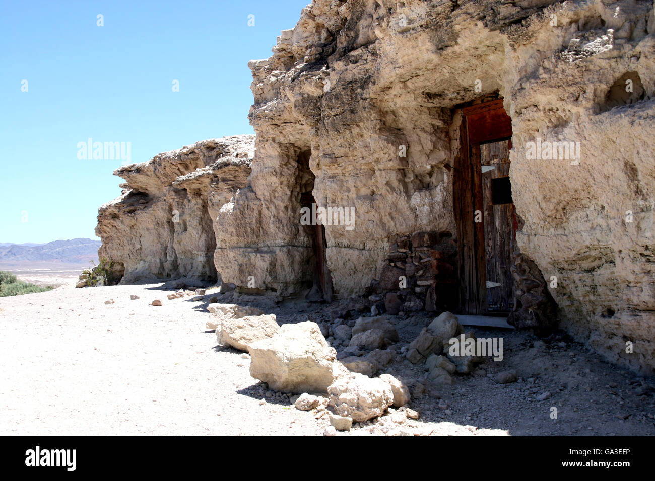 Old Adobe Cave Homes Stock Photo - Alamy