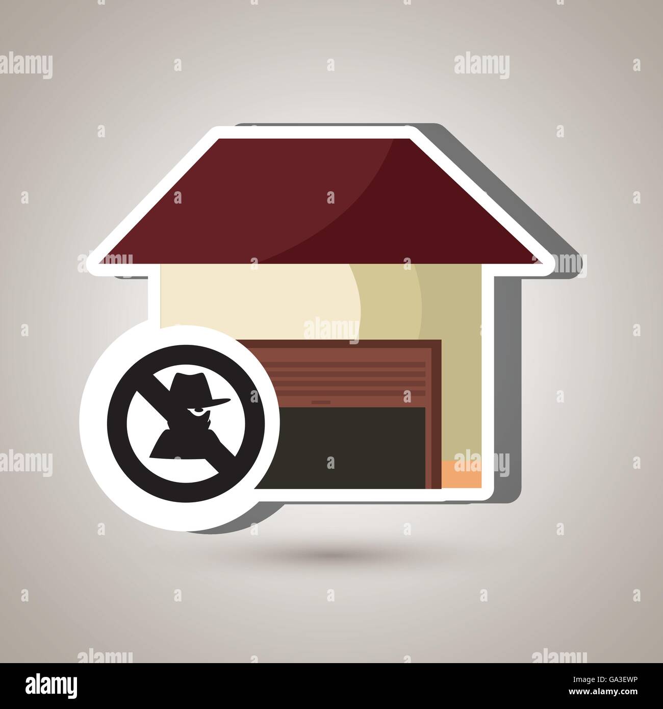 Electricity theft Stock Vector Images - Alamy