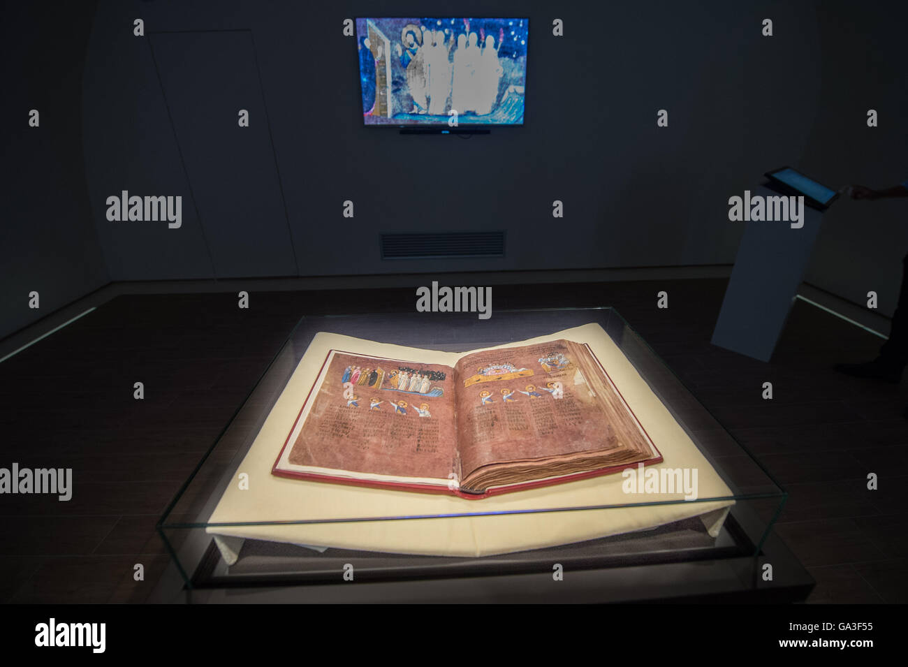 Codex purpureus rossanensis hi-res stock photography and images - Alamy