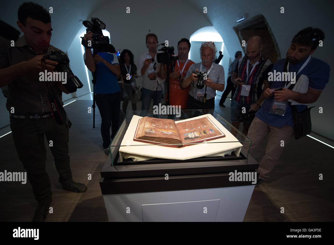 Codex purpureus rossanensis hi-res stock photography and images - Alamy