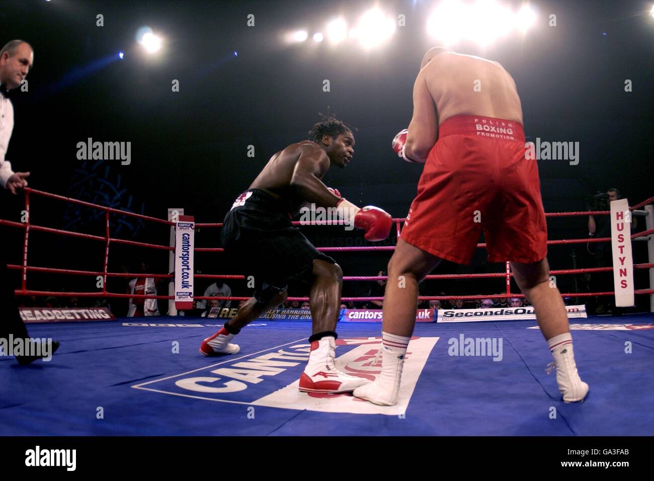 Boxing - Heavyweight Bout - Audley Harrison v Piotr Jurczyk. Audley ...