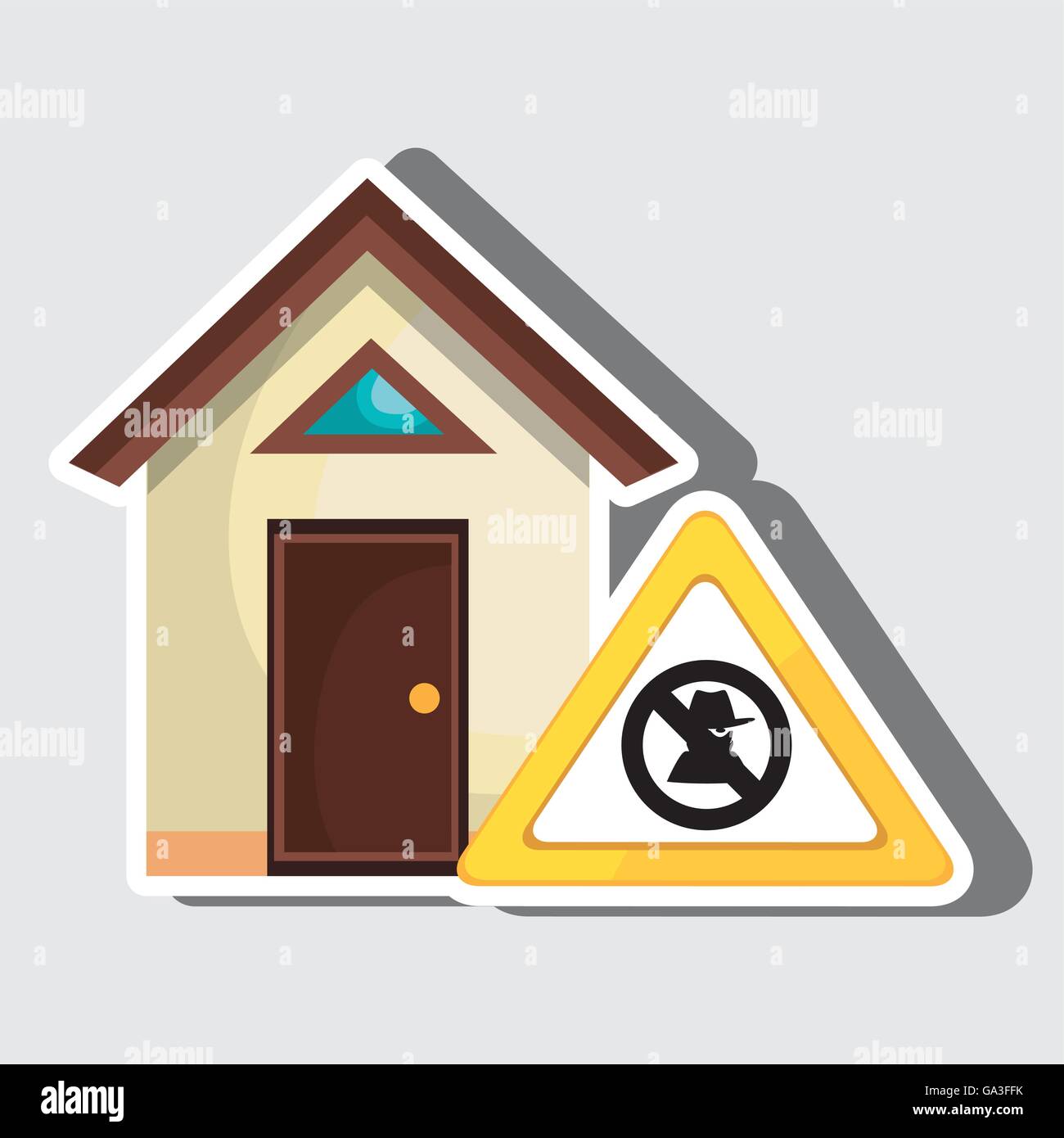 Electricity theft Stock Vector Images - Alamy
