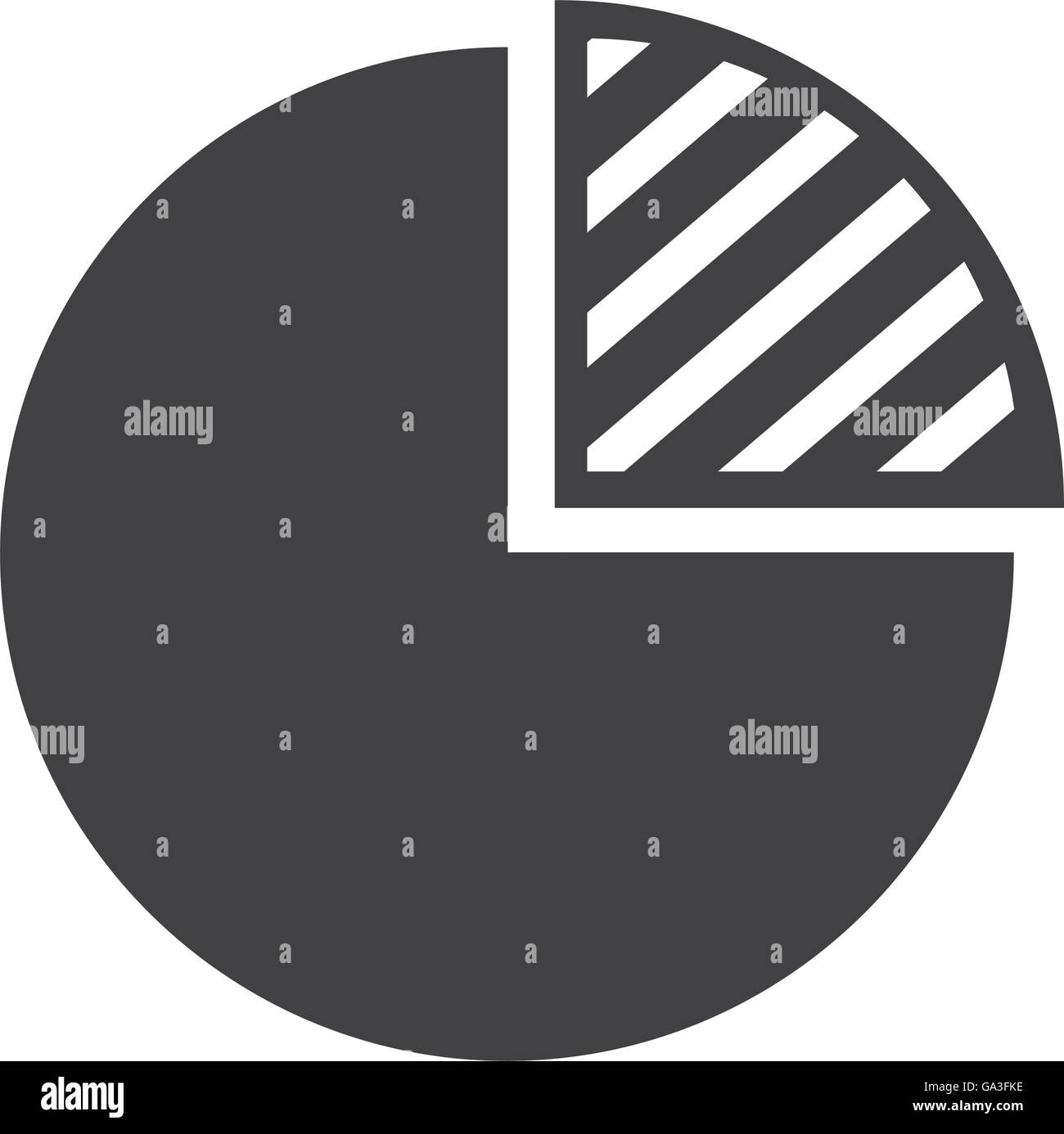 pie graph isolated icon design Stock Vector Image & Art - Alamy