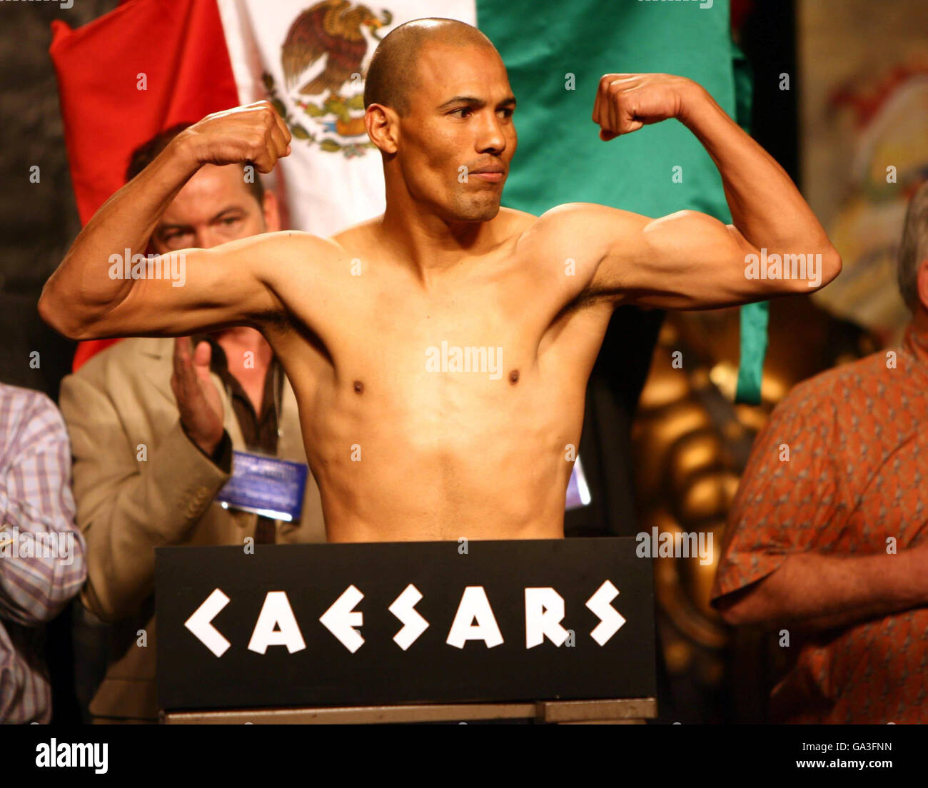 Boxing - Ricky Hatton and Jose Luis Castillo weigh-in - Las Vegas Stock ...