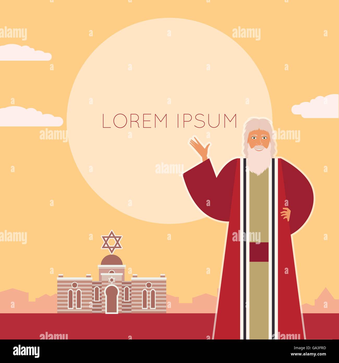 Moses Stock Vector Images - Alamy