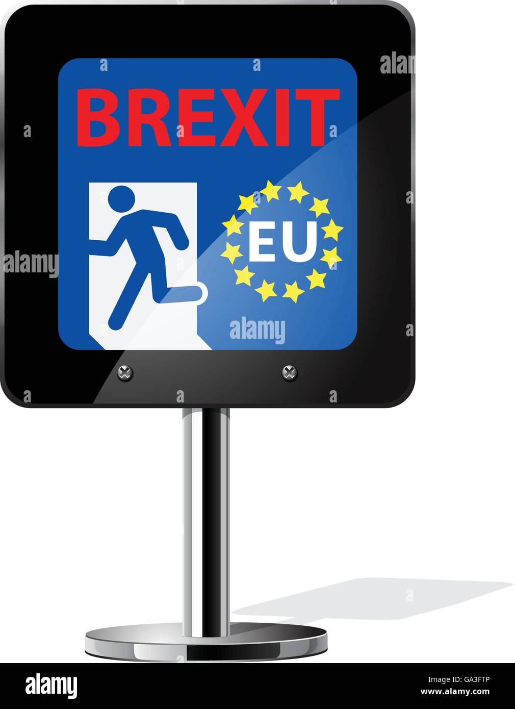 Money exit britain Stock Vector Images - Alamy