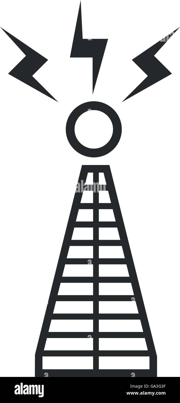 communications antenna icon Stock Vector Image & Art - Alamy