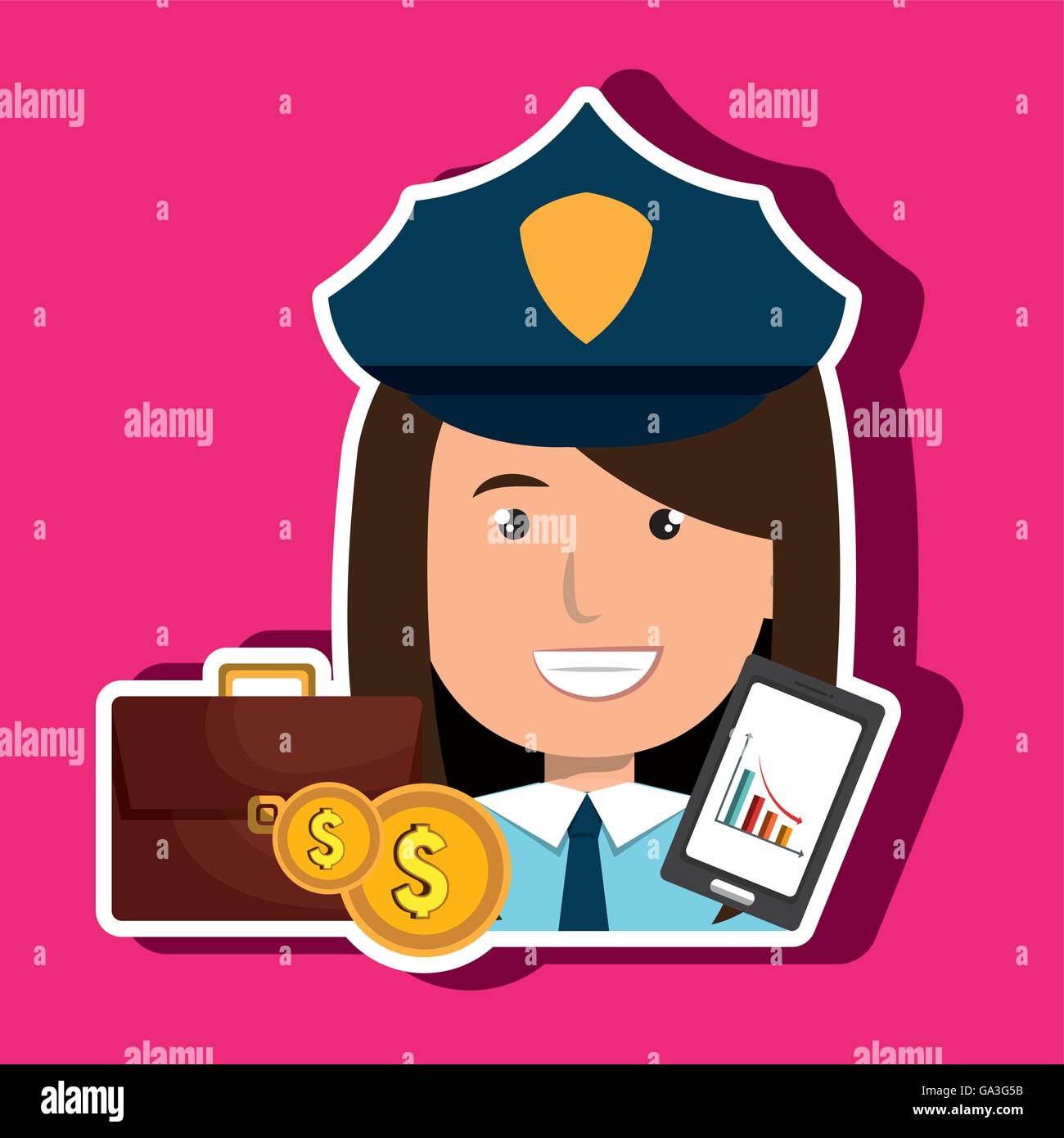 Police statistics Stock Vector Images - Alamy
