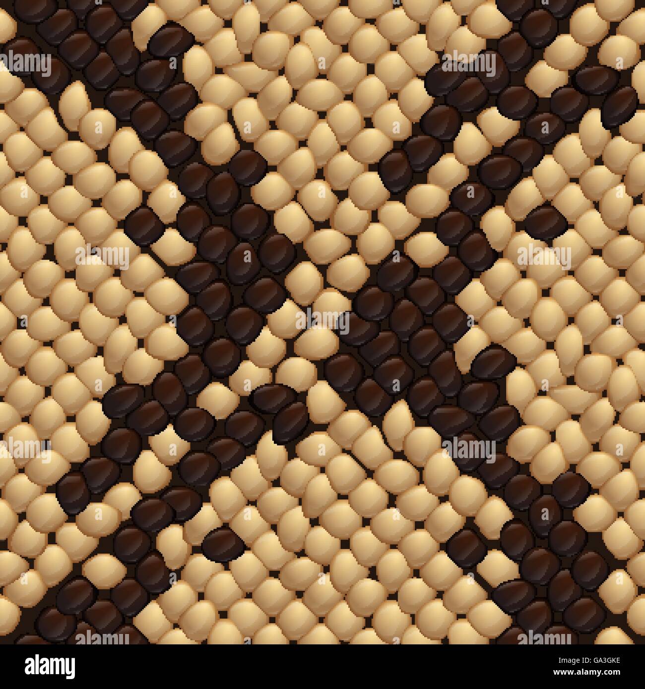 Seamless snake skin texture. Vector illustration Stock Vector Image ...