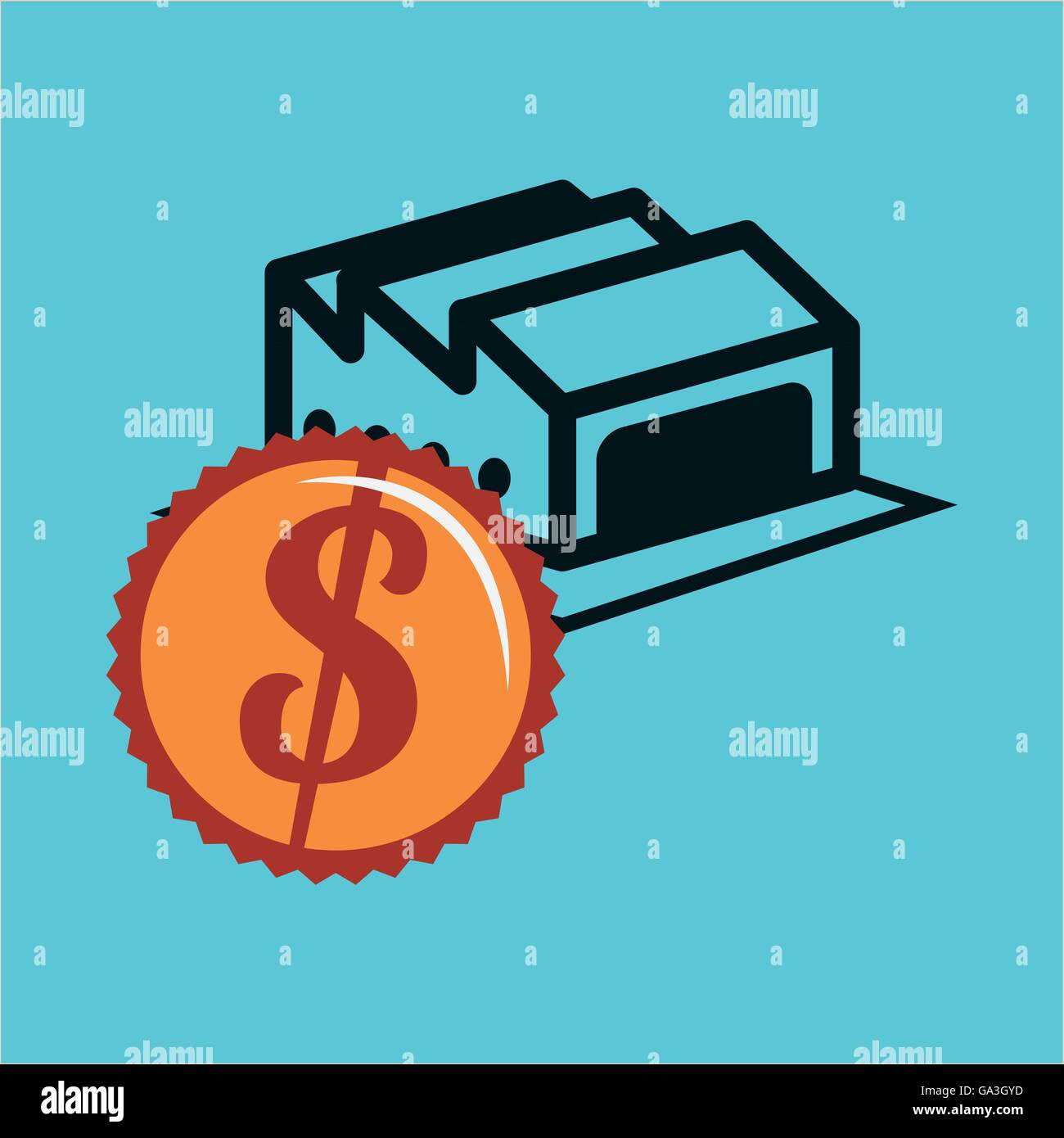 Real estate design. home concept. Property icon Stock Vector Image ...