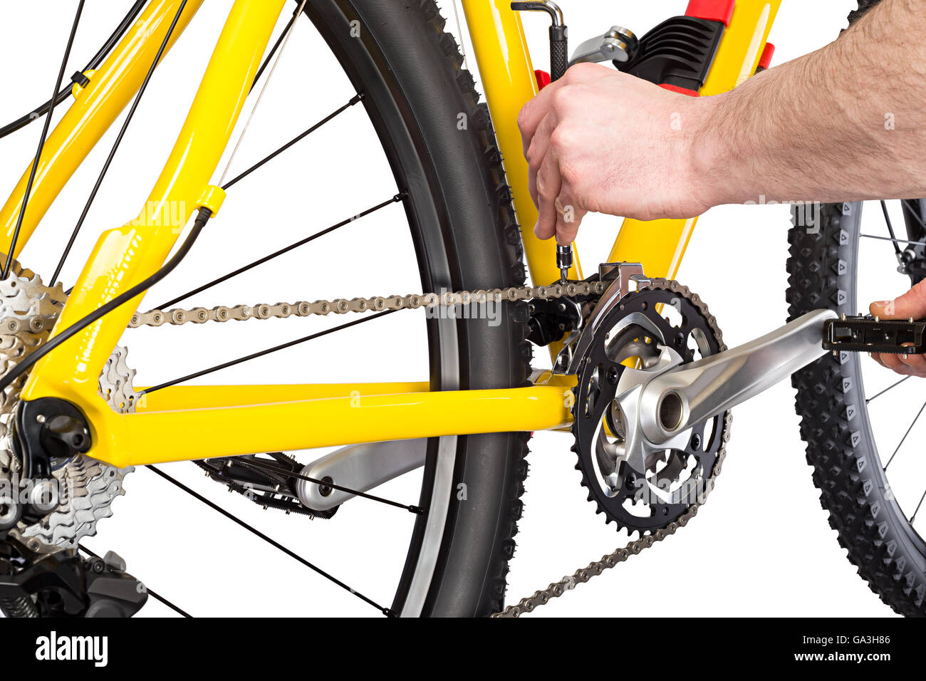 Bike mechanic hi-res stock photography and images - Alamy