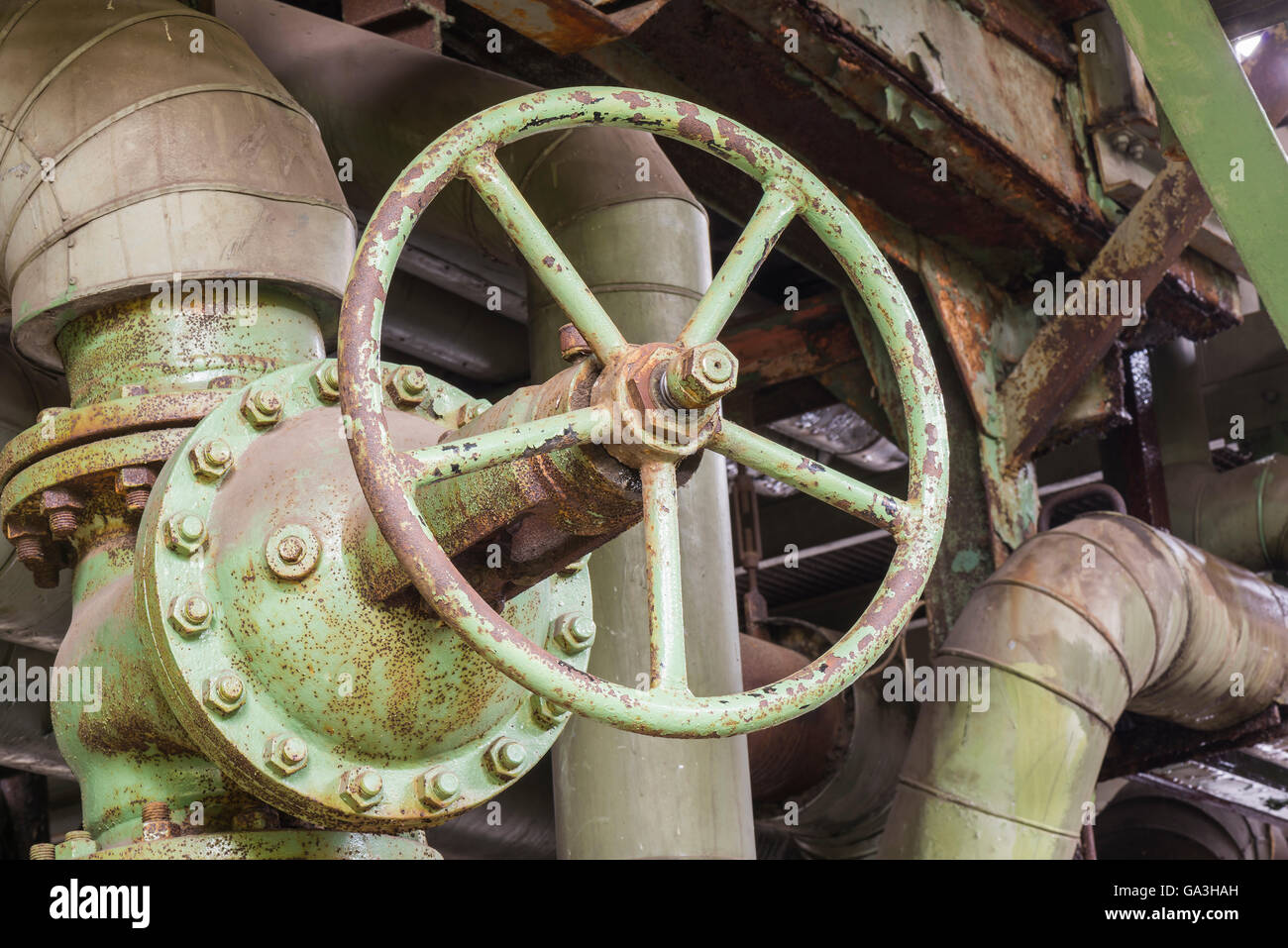 Factory valve hi-res stock photography and images - Alamy