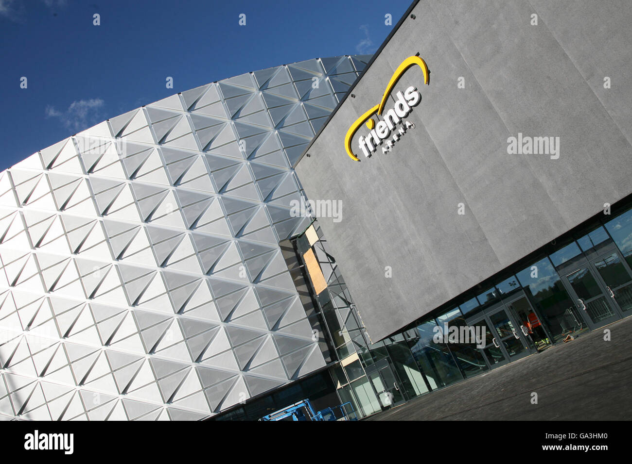 Friends arena logo hi-res stock photography and images - Alamy