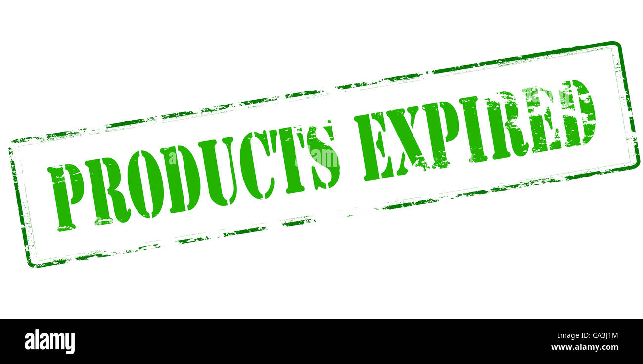 Rubber stamp with text products expired inside, vector illustration ...