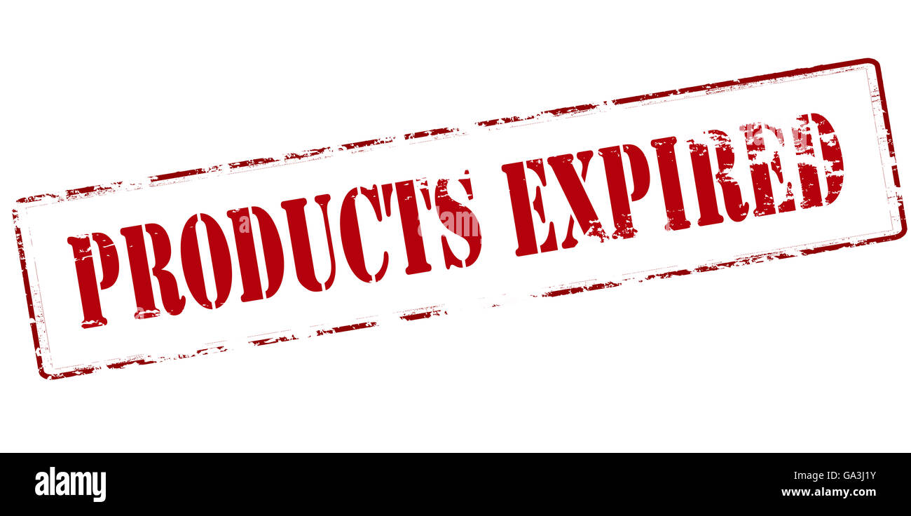 Rubber stamp with text products expired inside, vector illustration ...