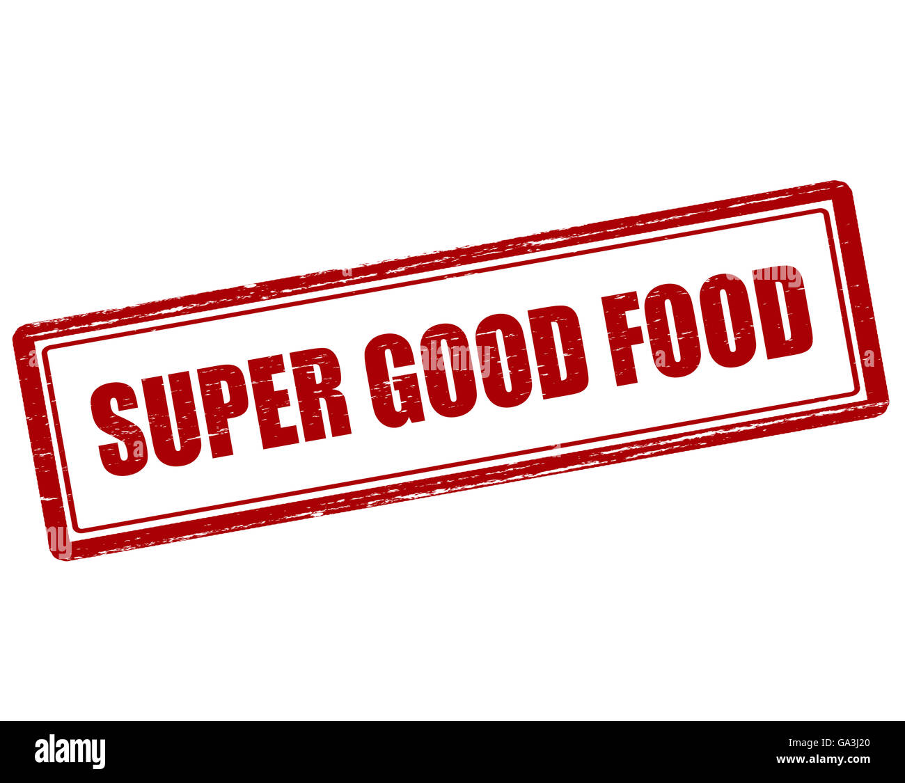Rubber stamp with text super good food inside, vector illustration ...