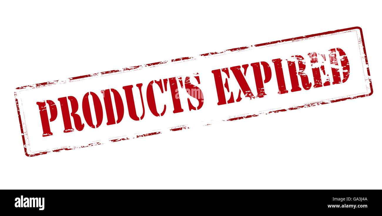 Rubber stamp with text products expired inside, vector illustration ...