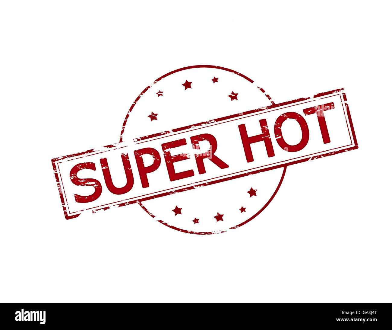 Rubber stamp with text super hot inside, vector illustration Stock ...