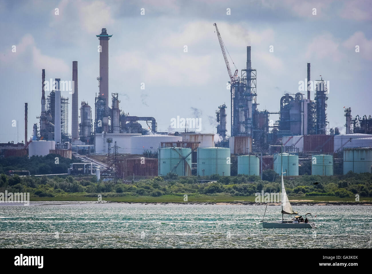 Fawley Refinery is an oil refinery located at Fawley, Hampshire ...