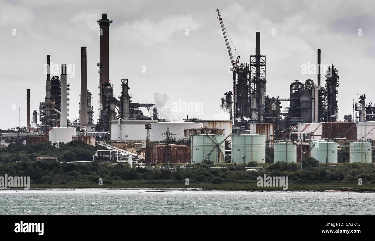 Fawley Refinery is an oil refinery located at Fawley, Hampshire ...