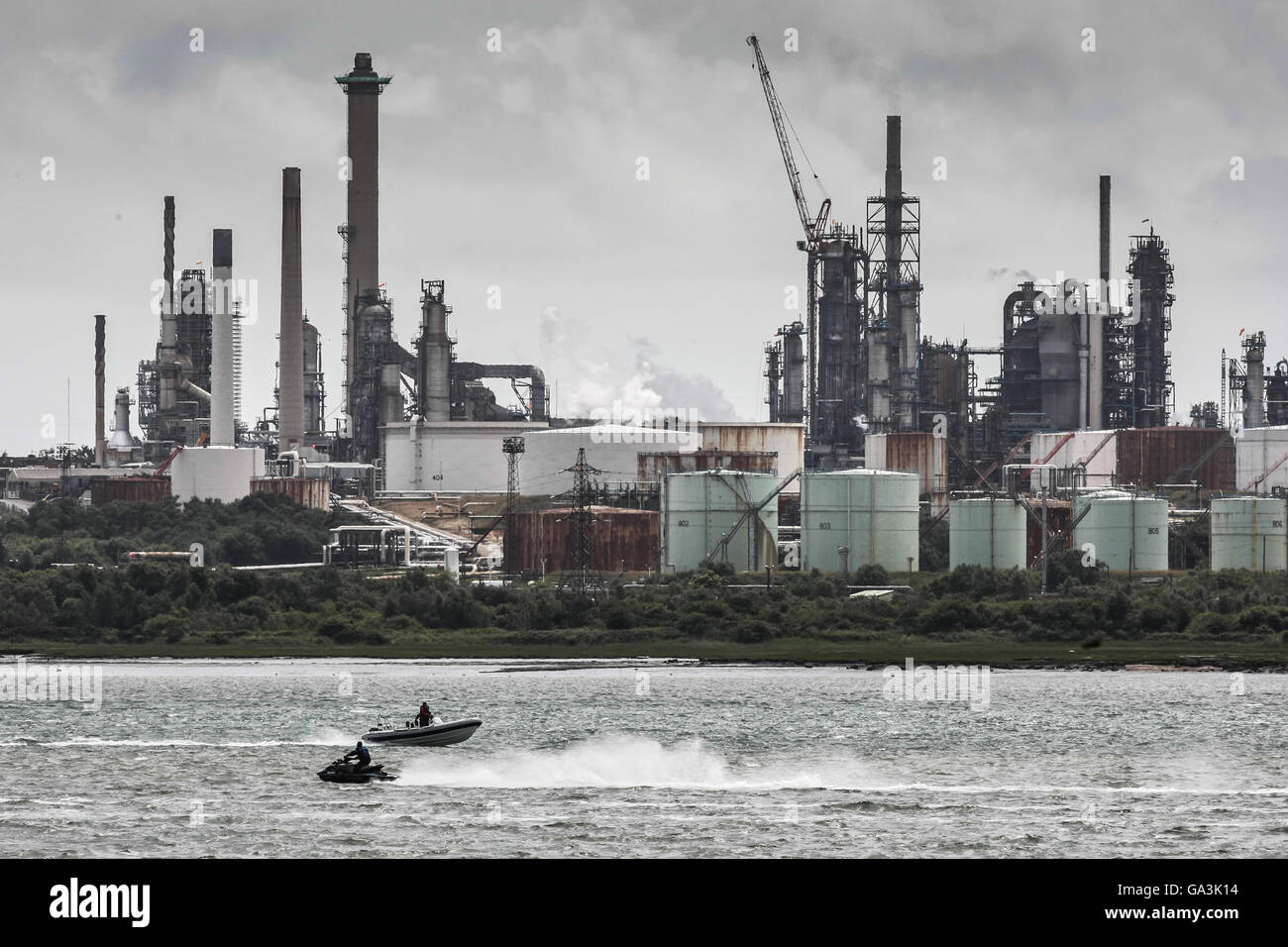 Fawley Refinery is an oil refinery located at Fawley, Hampshire ...
