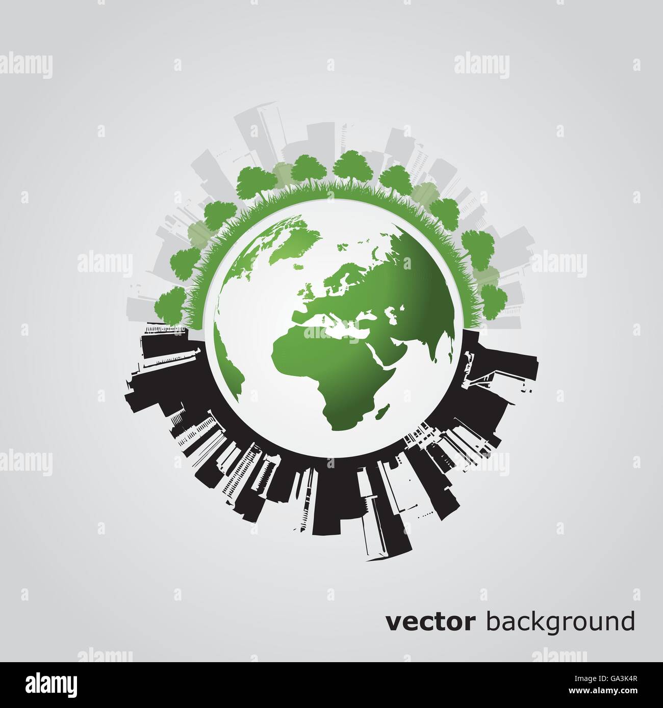Eco Globe Vector Stock Vector Image & Art - Alamy