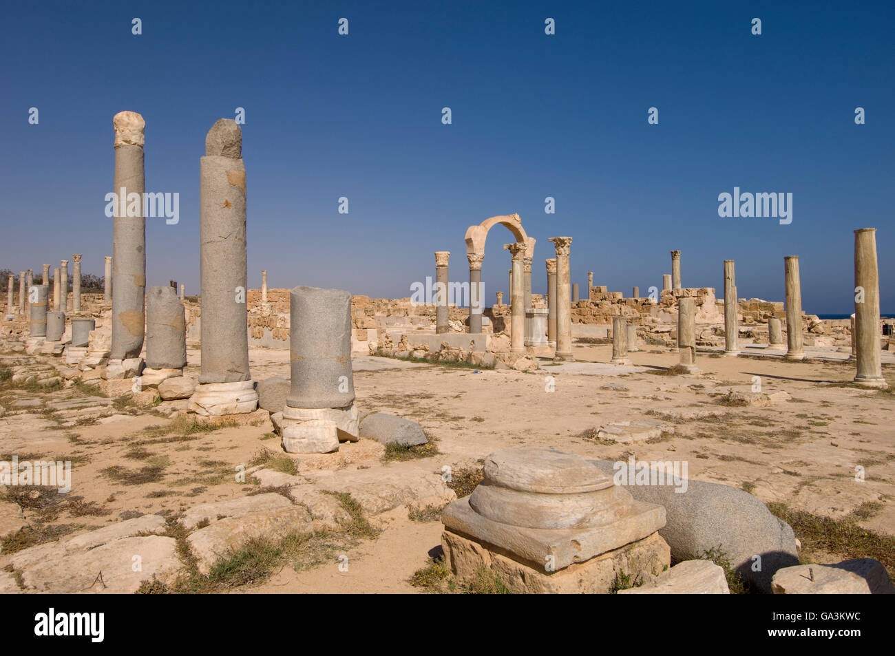 Archeological site of sabratha hi-res stock photography and images - Alamy