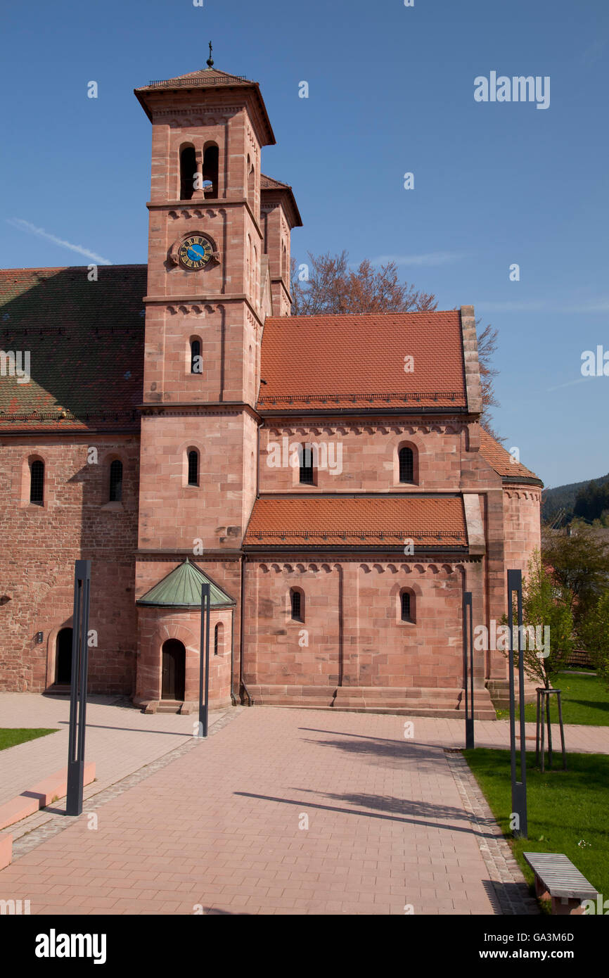 Roman church, a former Benedictine monastery, Klosterreichenbach ...