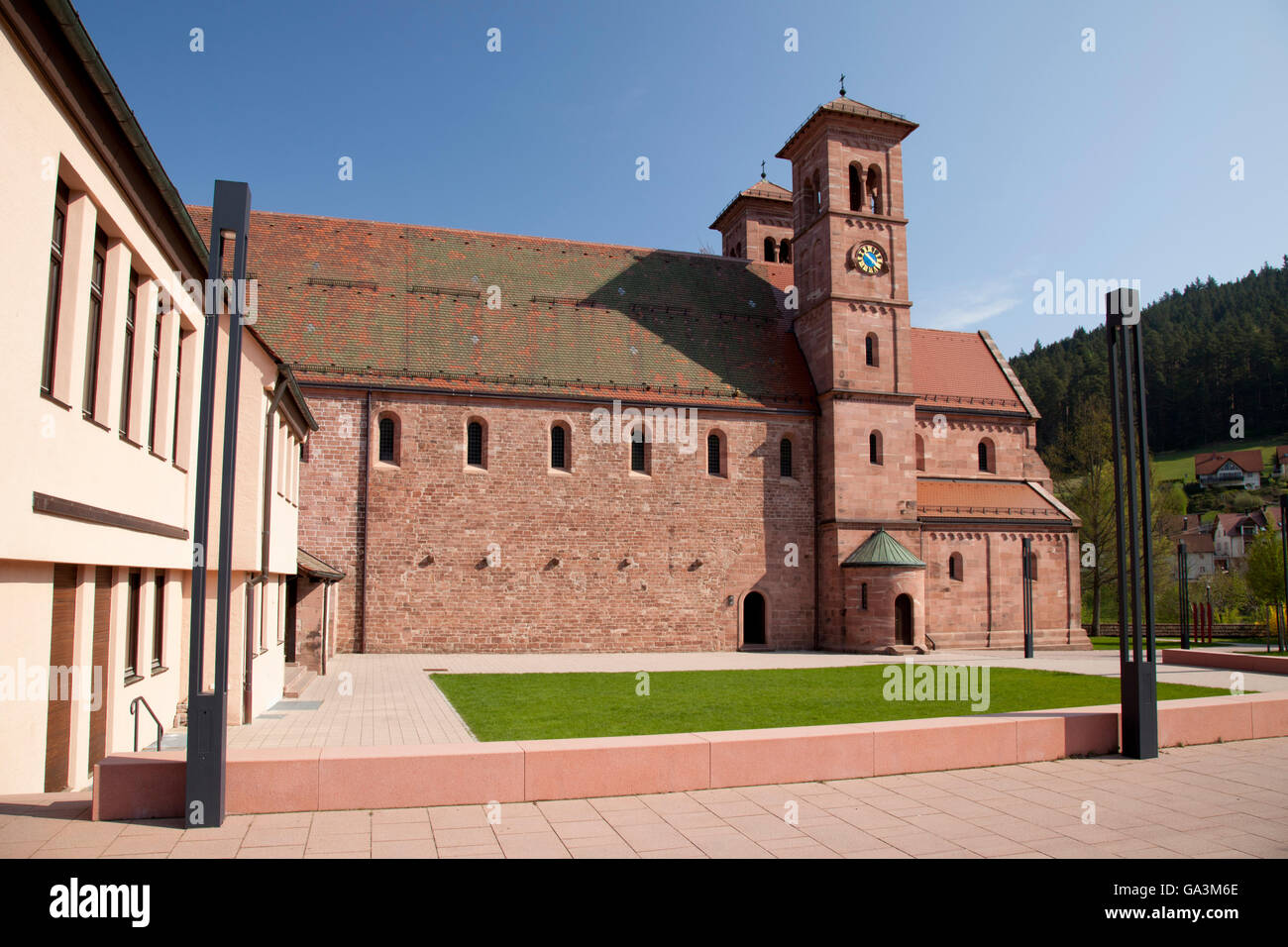 Roman church, a former Benedictine monastery, Klosterreichenbach ...