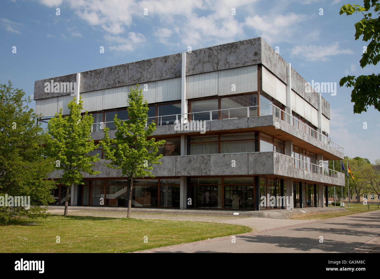 Federal Constitutional Court, Karlsruhe, Baden-Wuerttemberg Stock Photo ...