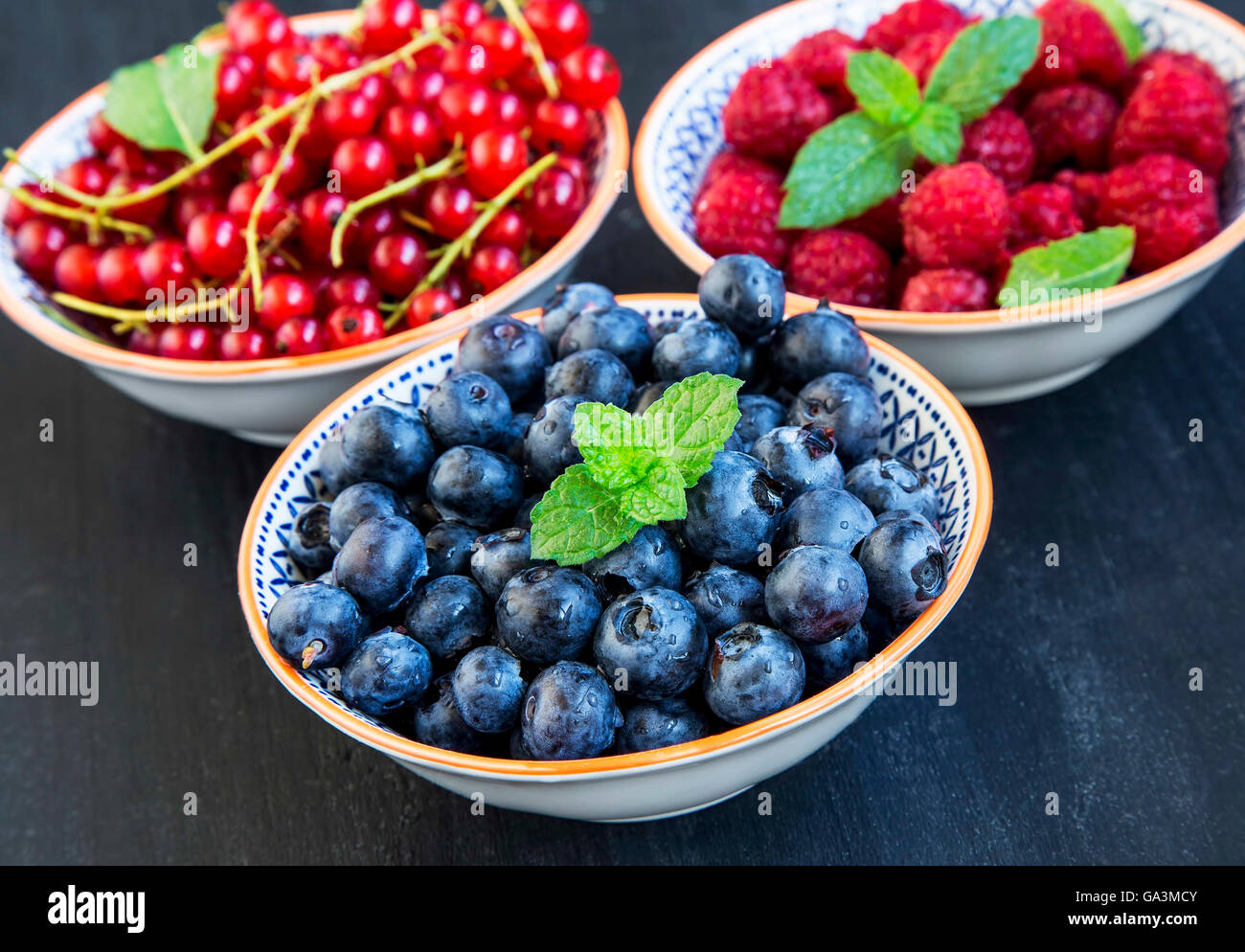 Healthy blueberries hi-res stock photography and images - Alamy