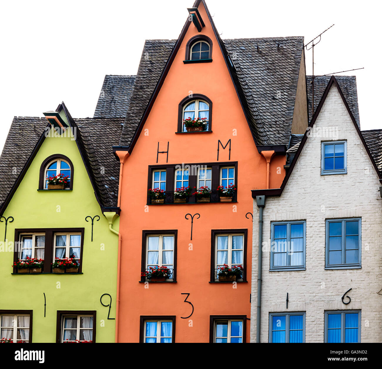 Cologne houses hi-res stock photography and images - Alamy