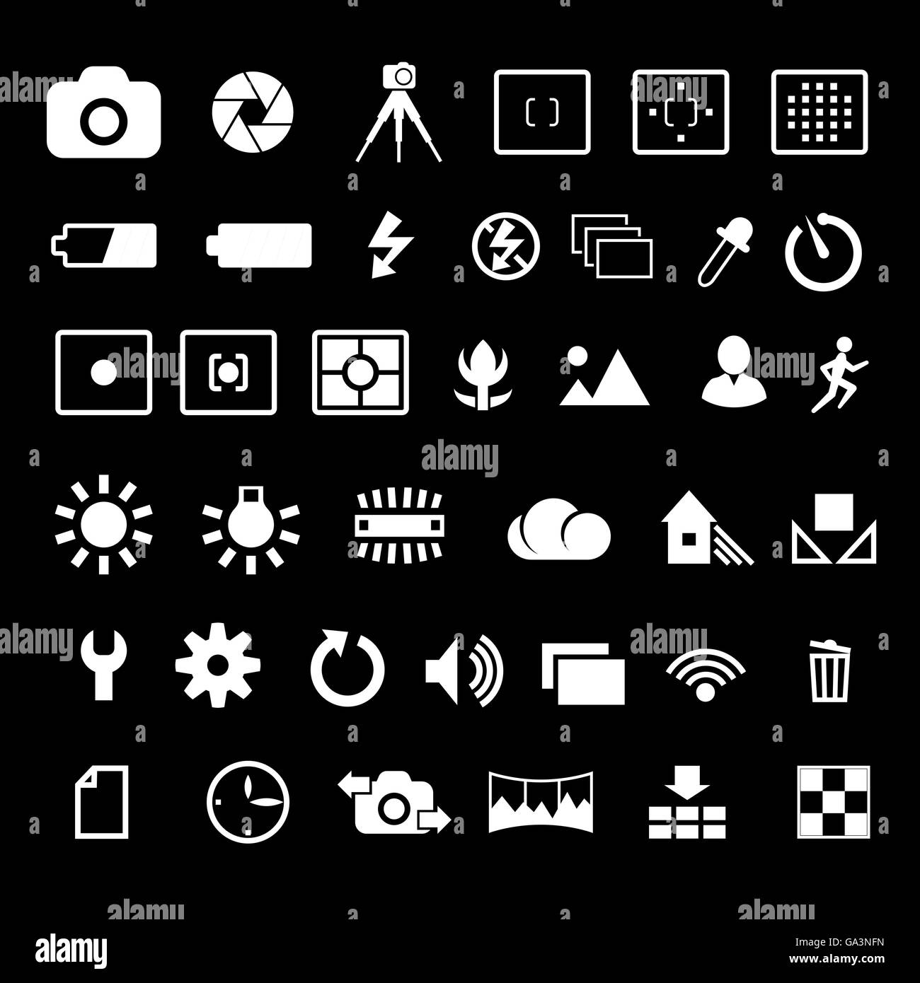 Camera matrix Black and White Stock Photos & Images - Alamy