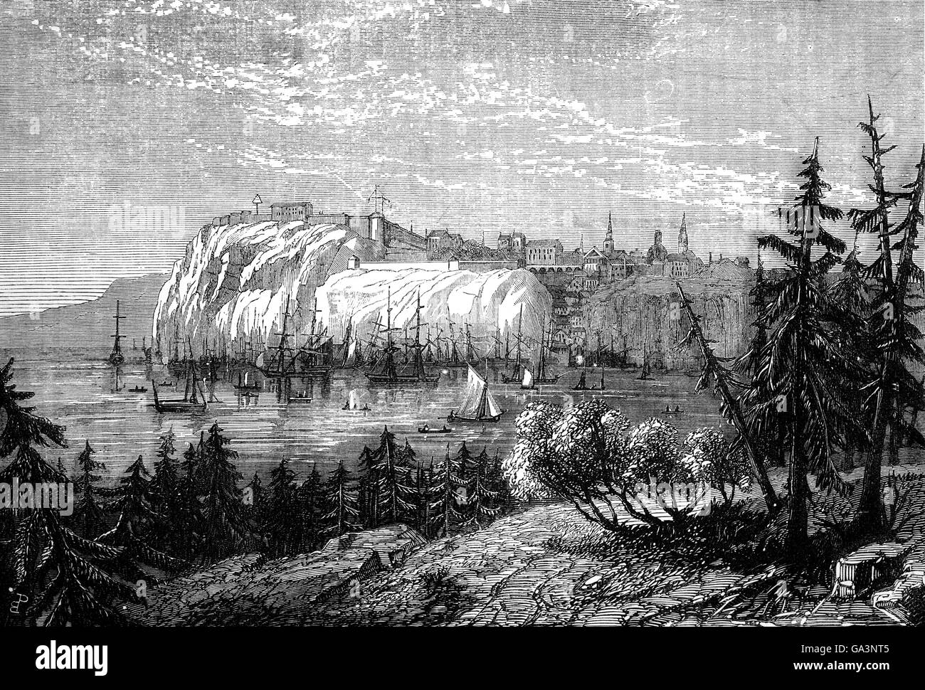 18th century quebec city hi-res stock photography and images - Alamy