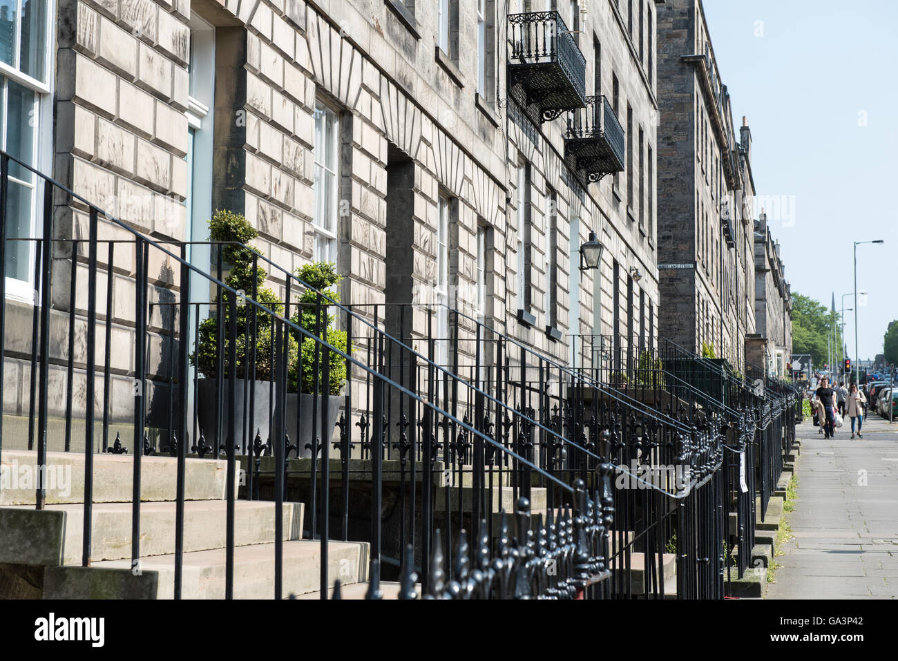 Edinburgh new town dundas street hi-res stock photography and images ...