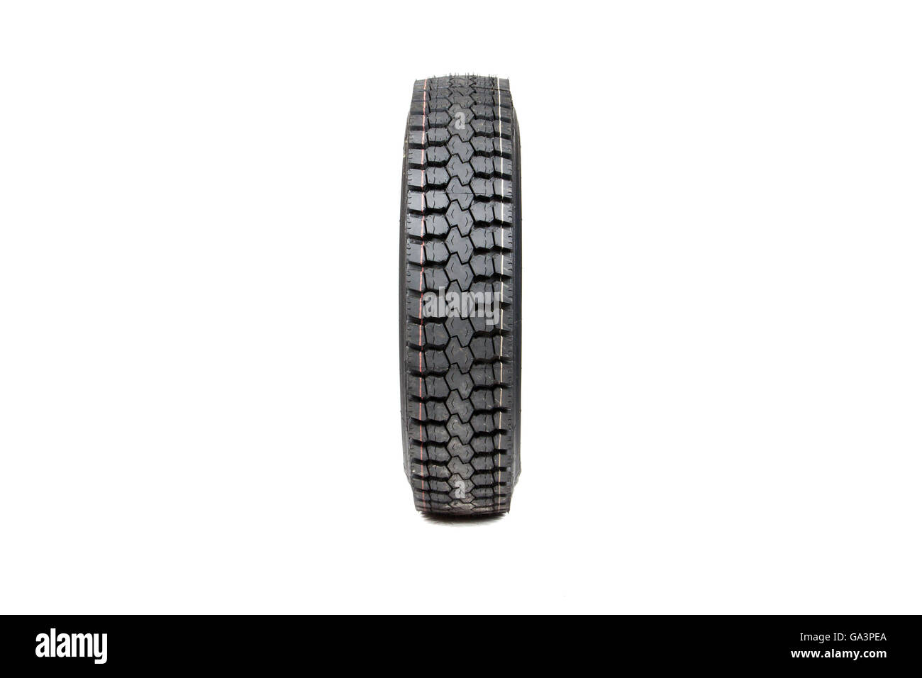 Car tire isolated on white background Stock Photo - Alamy