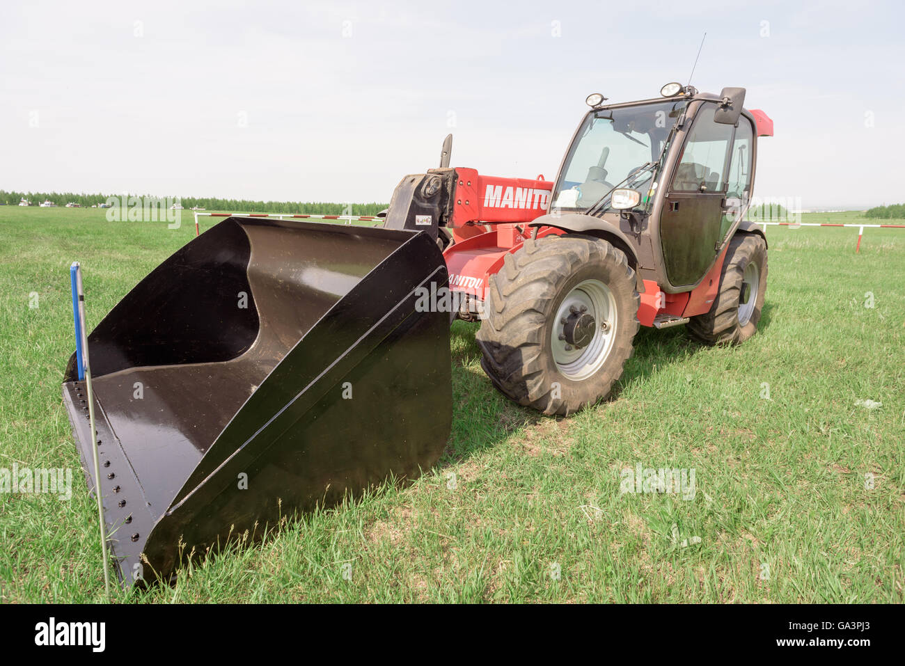 Manitou telehandler hi-res stock photography and images - Alamy