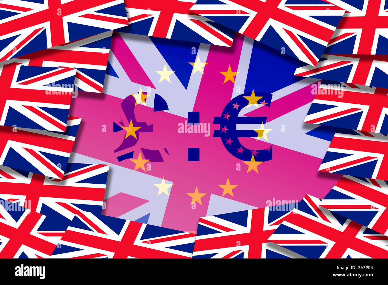 Flags of the United Kingdom Stock Photo - Alamy