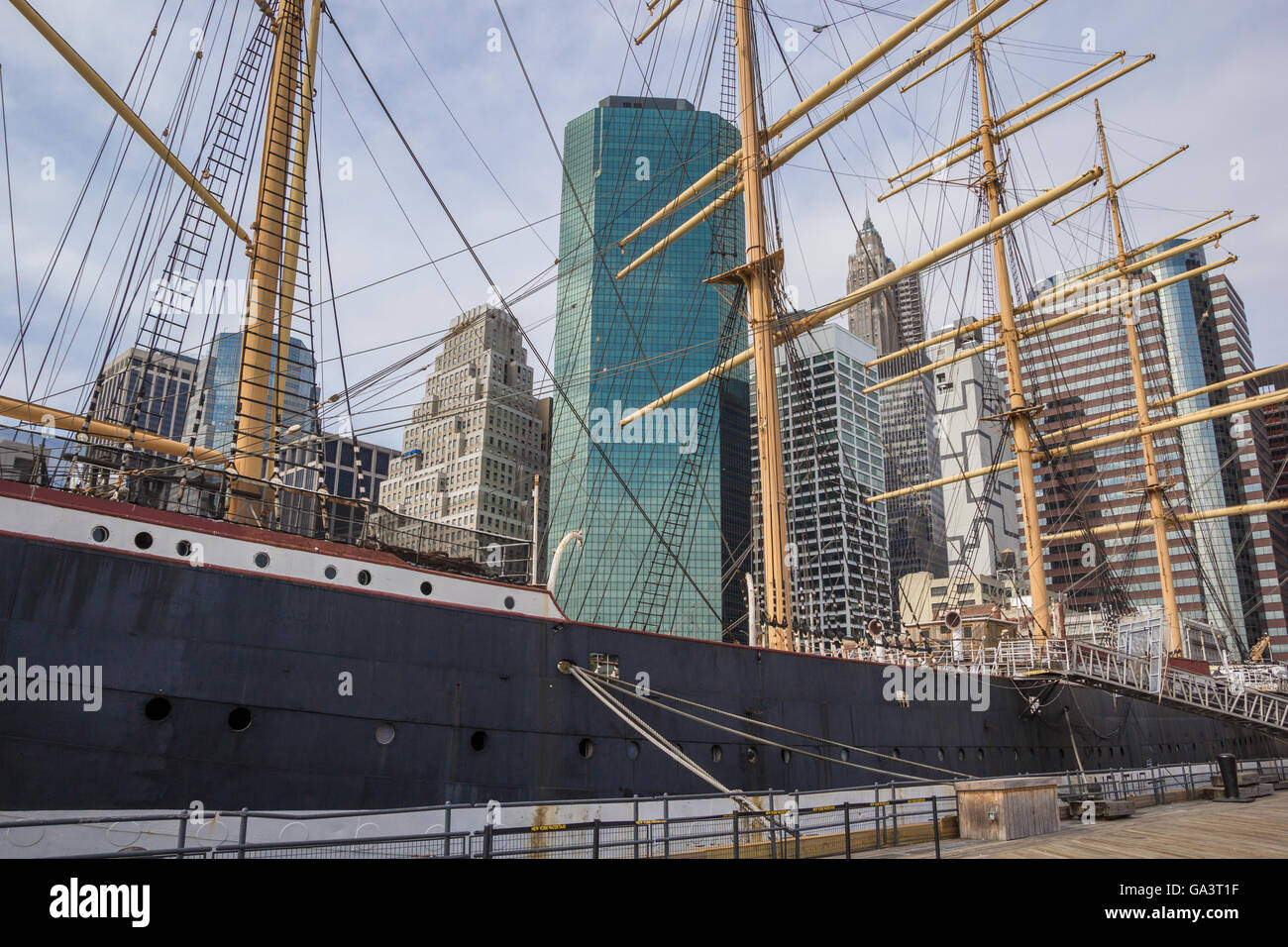 Old ship south pier hi-res stock photography and images - Alamy