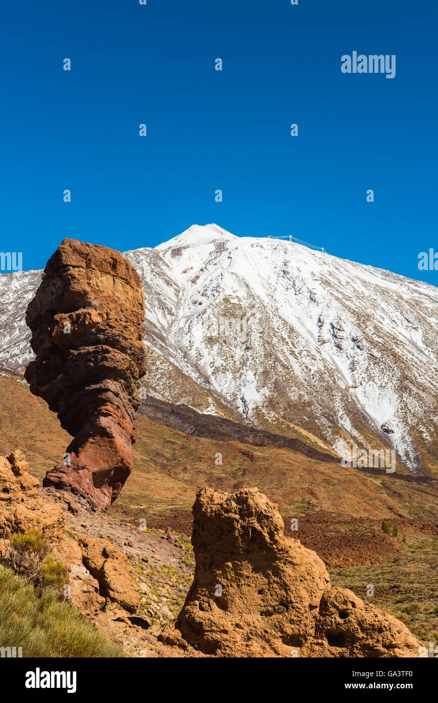 volcanic landscape, Teide, Tenerife Stock Photo - Alamy