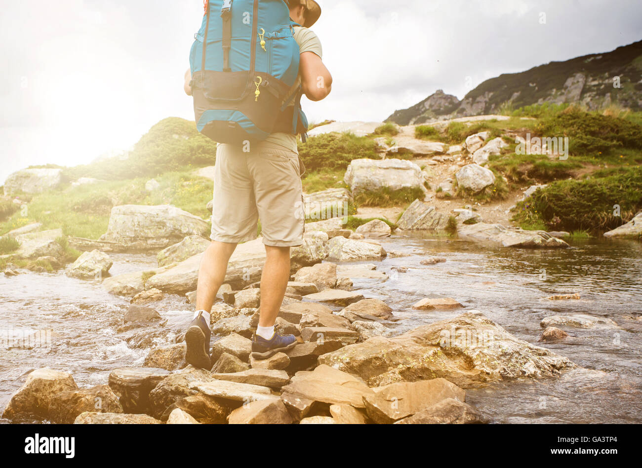 Adventure backpack hi-res stock photography and images - Alamy