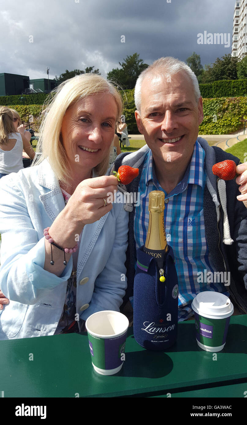 Judi and John Fielding, 53 and 54, from Greenwich, east London, who ...