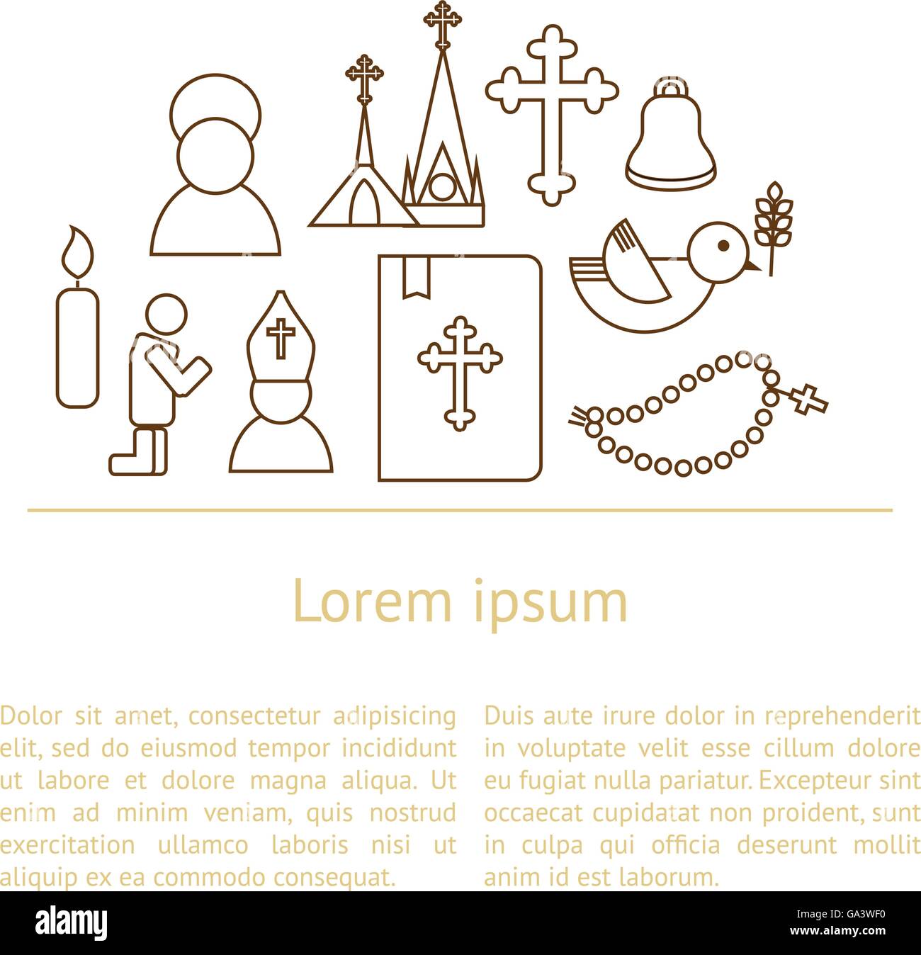 Jesus Christ religion background Stock Vector Image & Art - Alamy