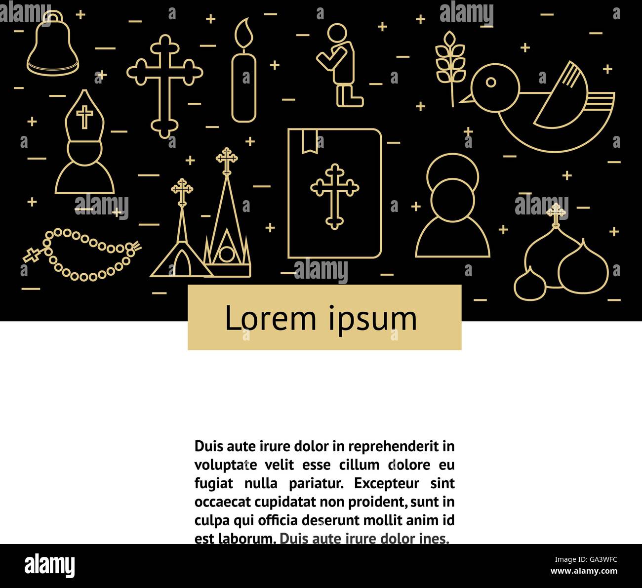 Jesus Christ religion background Stock Vector Image & Art - Alamy