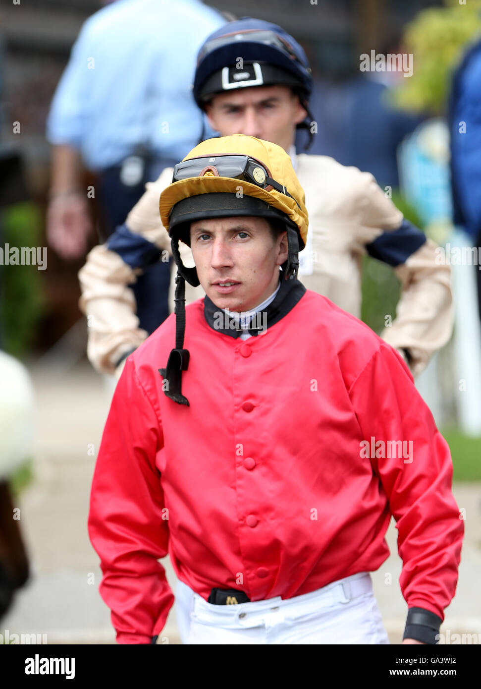 Jockey James Sullivan Stock Photo - Alamy