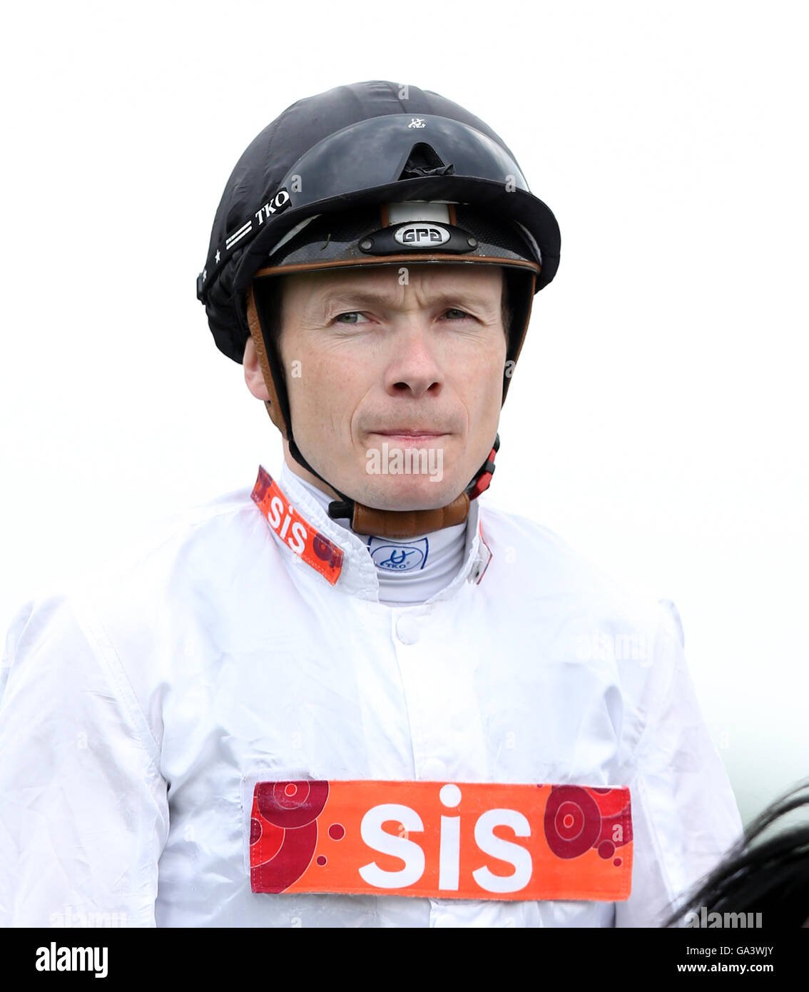 Jockey Jamie Spencer Stock Photo - Alamy